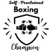 Boxing Svg, Boxing Champion Svg, Boxing Champion Cricut, Boxer Svg ...