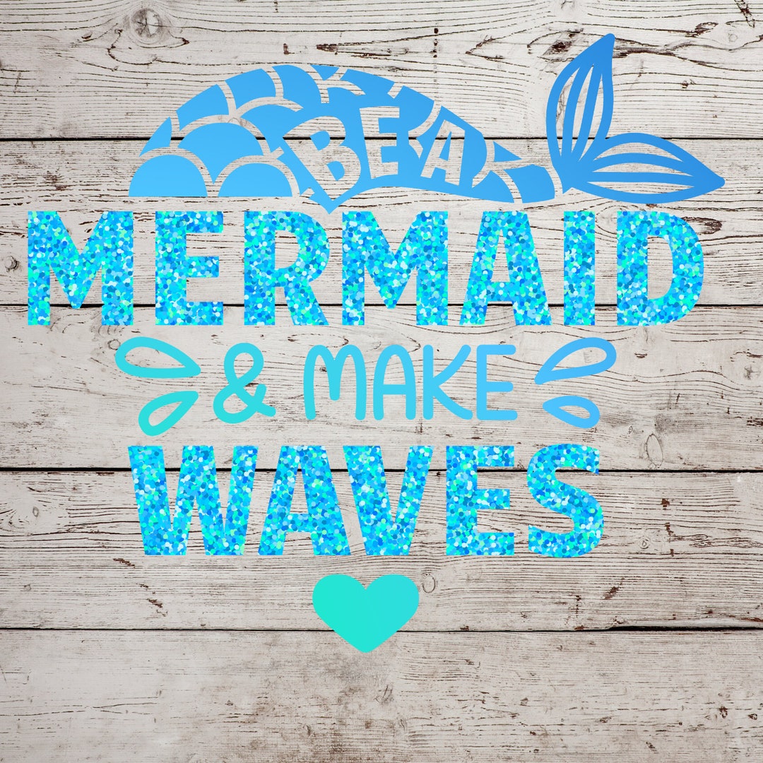 Mermaid Svg, Mermaid Png, Mermaid Pdf, Mermaid Jpg, Mermaid Cricut File ...