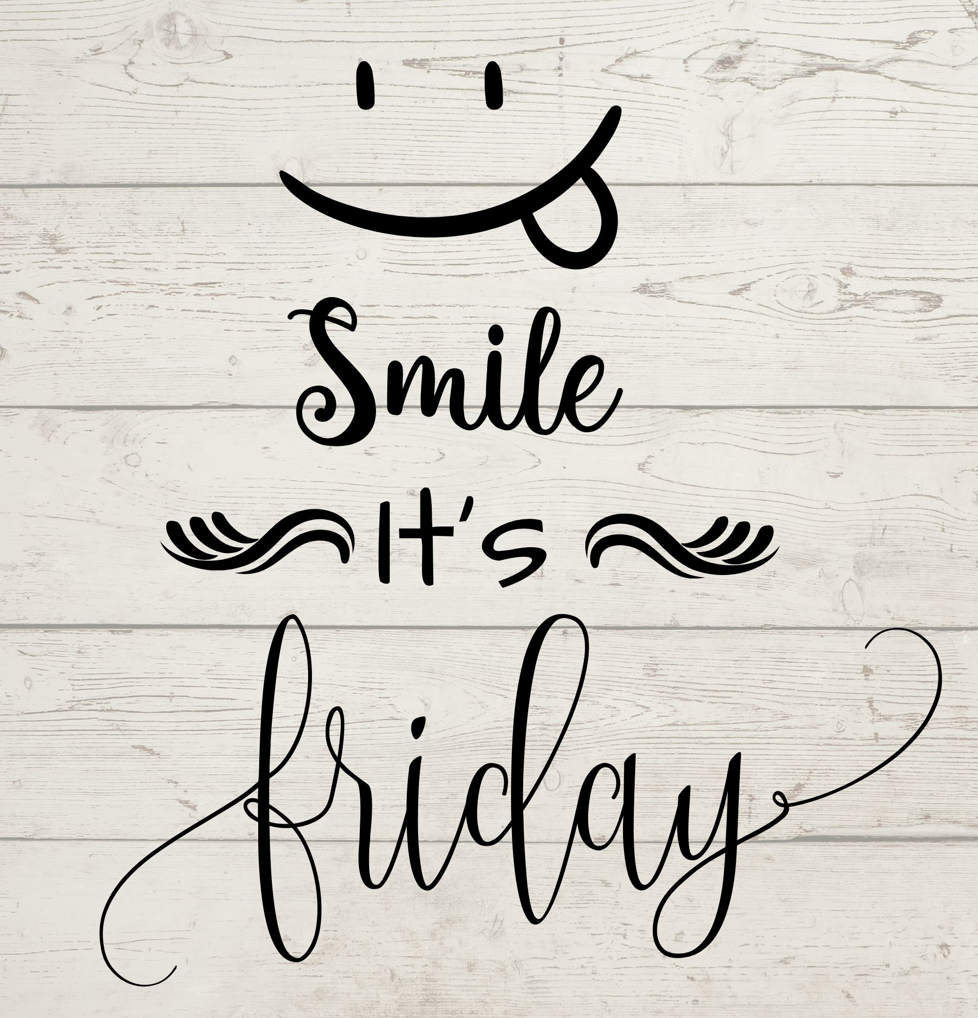Smile Its Friday Svg, Smile Its Friday Png, Smile Its Friday Bundle ...