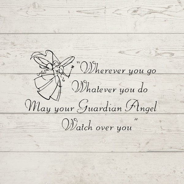 Guardian Angel Print - Etsy