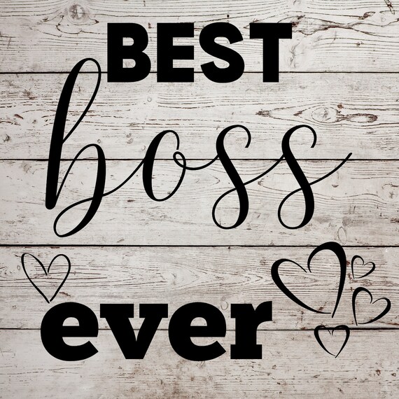 Best Boss Ever Svg Best Boss Ever Png Best Boss Ever Bundle - Etsy