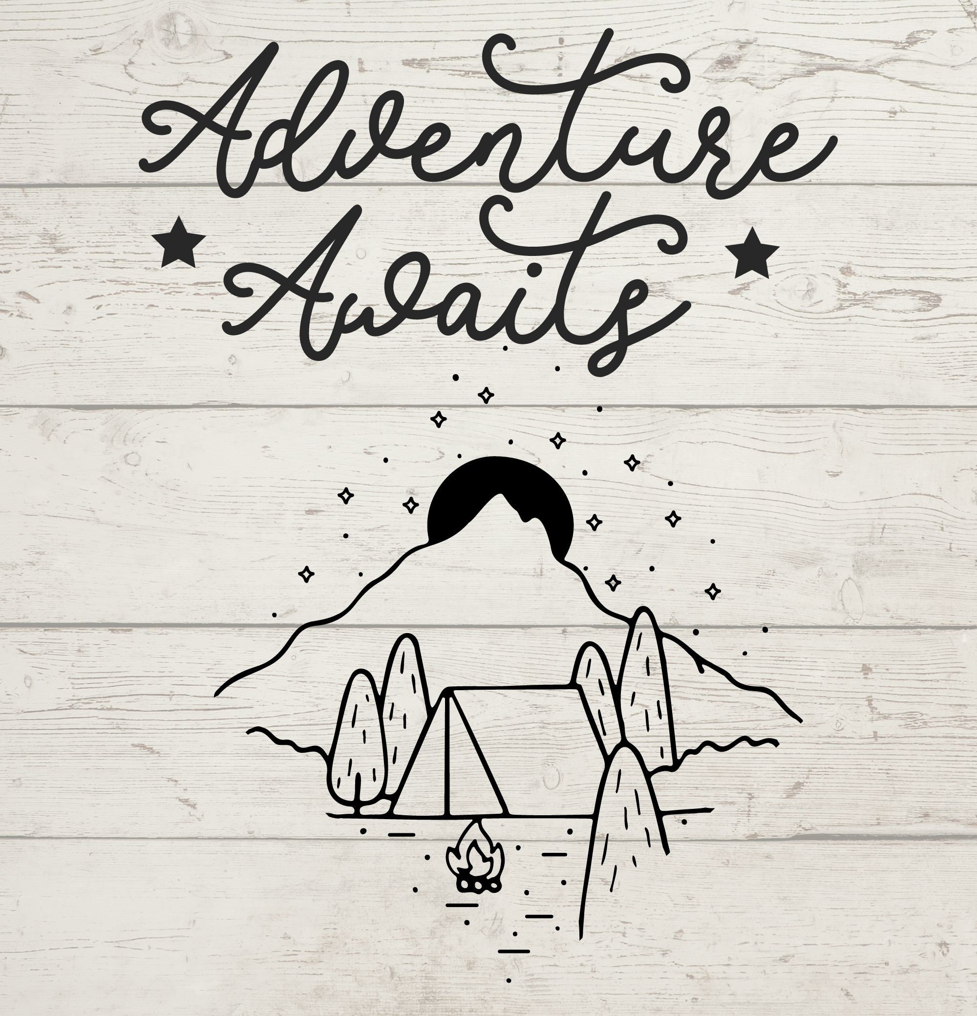Adventure Awaits Tent Camping Svg, Camping Adventures Svg, Adventure ...