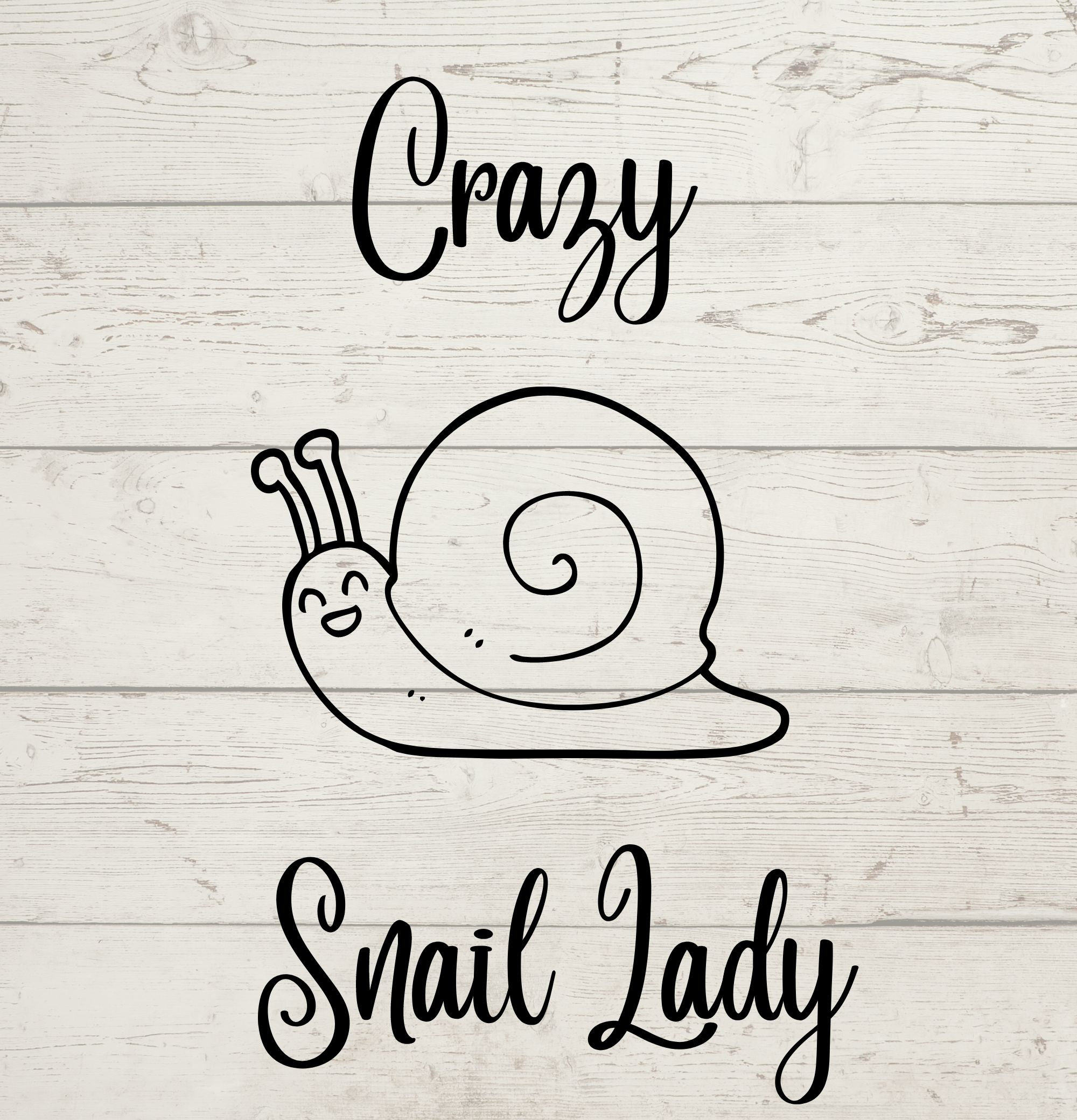 Snail Svg, Crazy Snail Lady Svg, Crazy Snail Lady Png, Crazy Snail Lady Jpg, Crazy Snail Lady ...