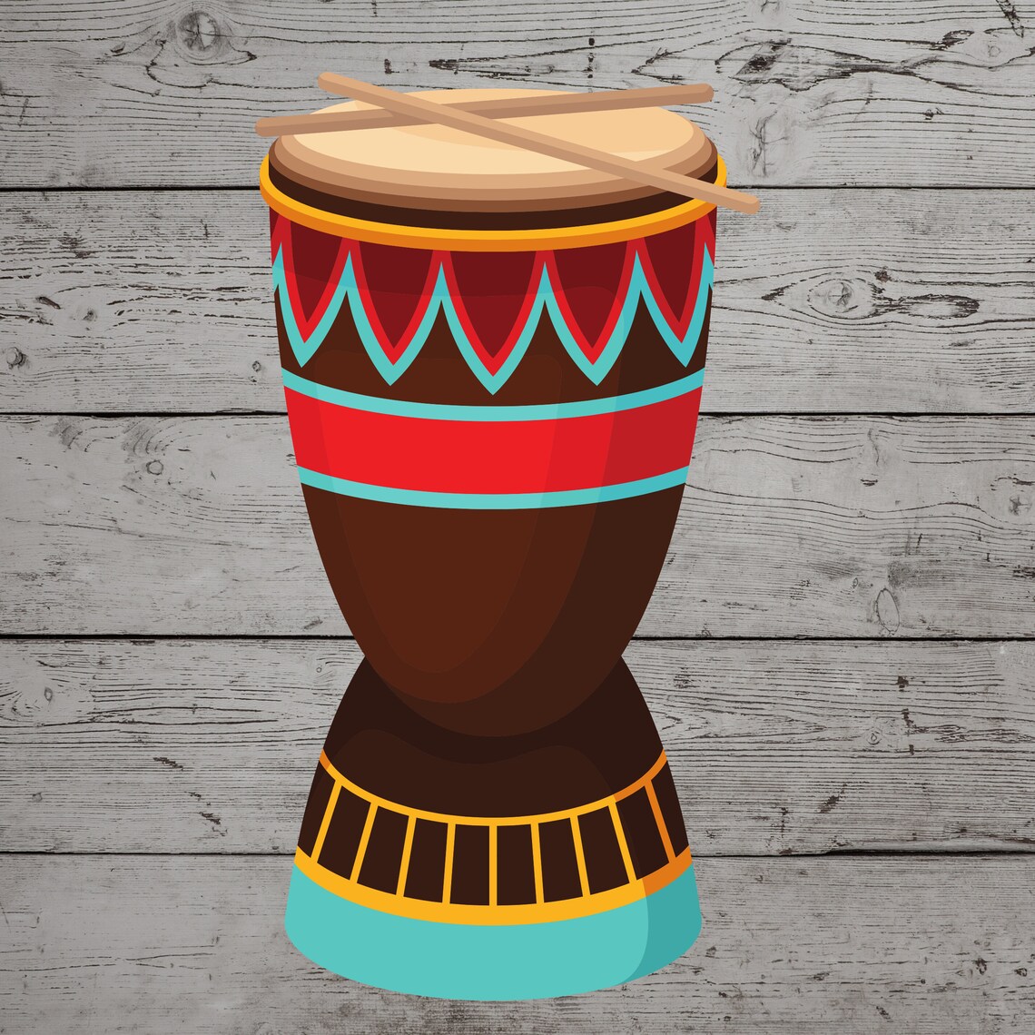 African Bongo Drum Svg, Bongo Drum Svg, Bongo Drum Jpg, African Djembe ...
