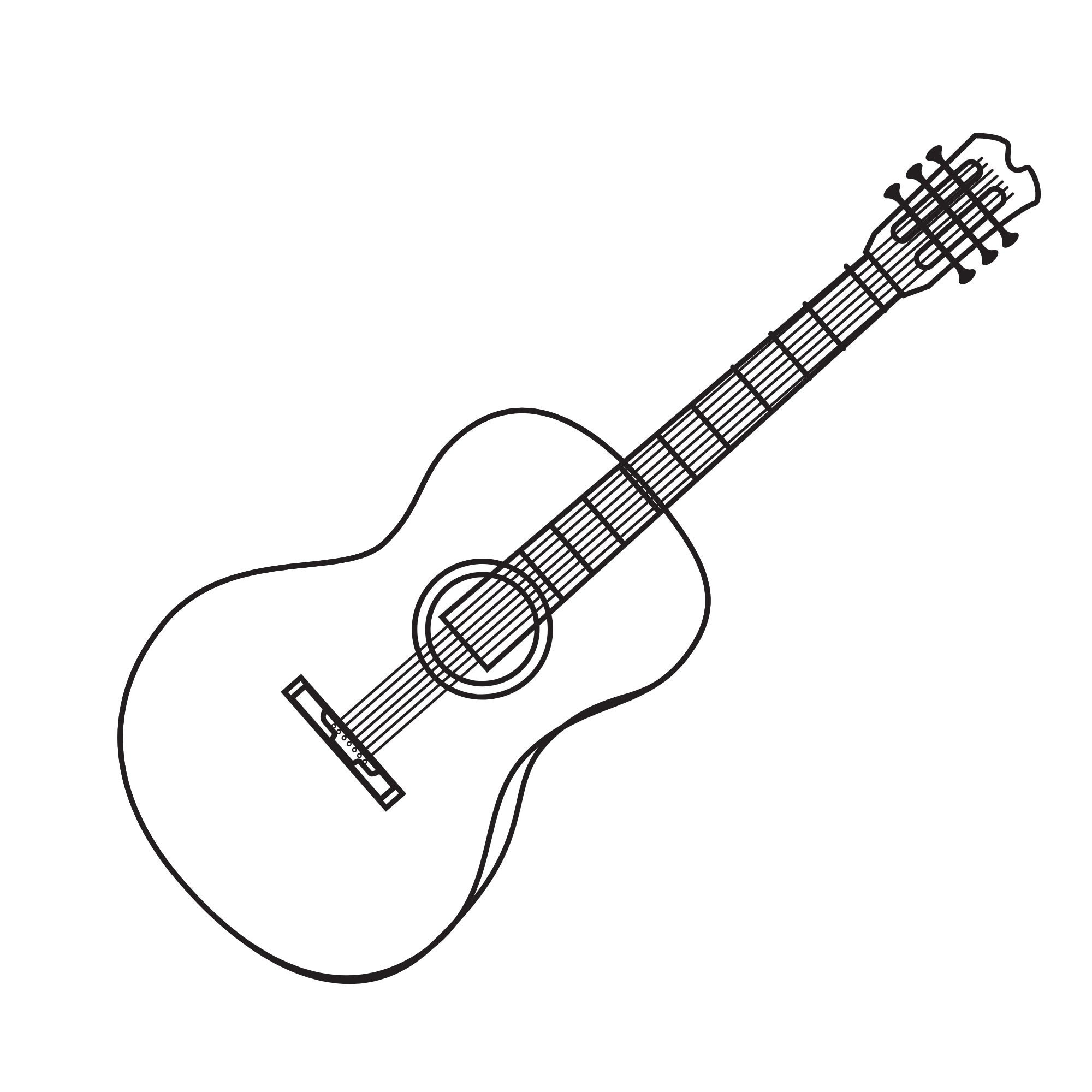 Guitar Svg, Musical Instrument Svg, Guitar Jpg, Guitar Png, Guitar ...