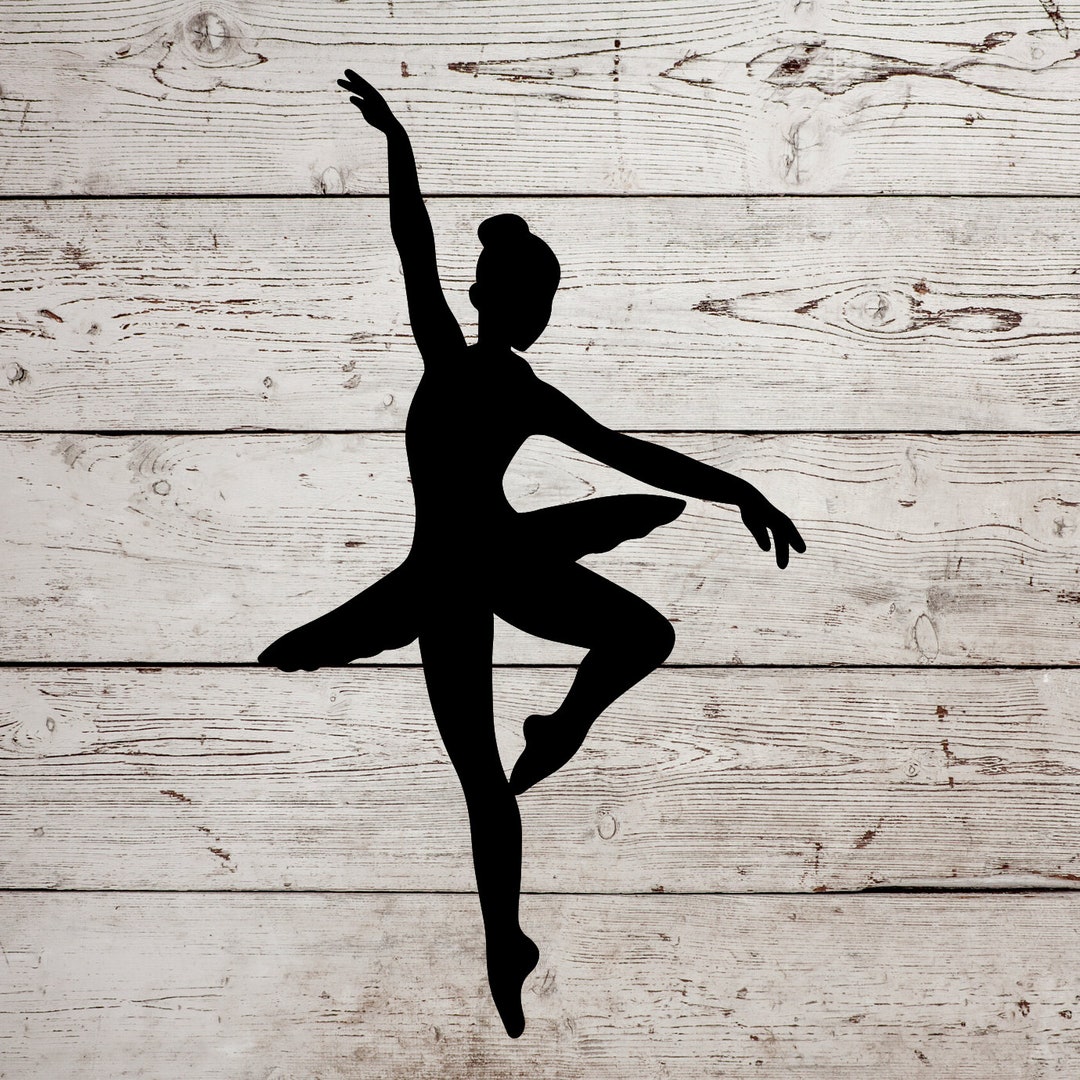 Ballerina Svg, Ballerina Cut File, Ballet Svg, Ballerina Silhouette ...