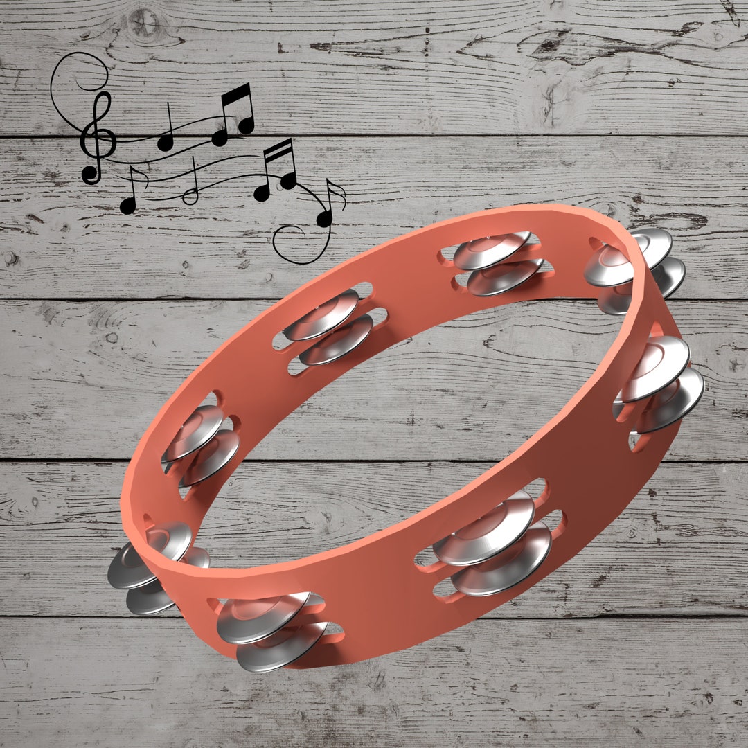 Tambourine Svg, Tambourine Png, Tambourine Pdf, Tambourine Jpg ...