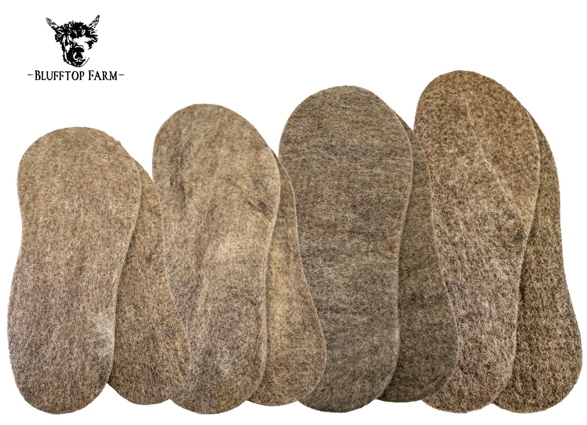 Luxurious Alpaca Fiber Shoe Insoles - Natural Fiber Inserts for Warmth ...