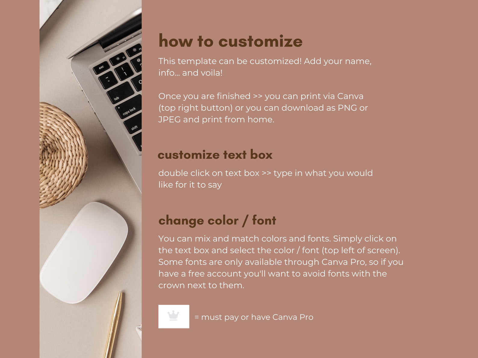 Caregiver Plan | Personalized Visual Health Planner | Wellness Schedule ...