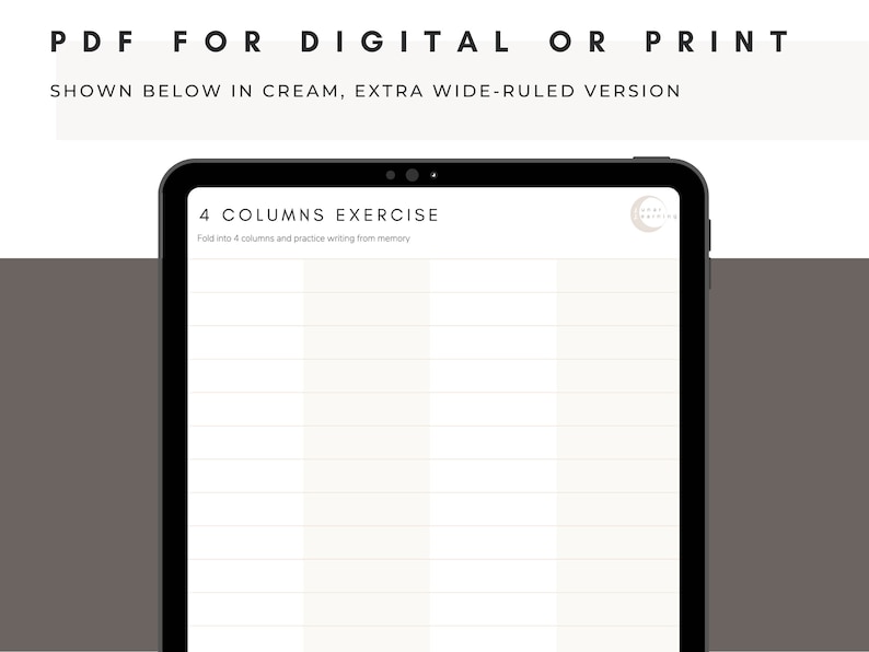 Study Template | Digital Worksheet | Revision Guide | Printable ...