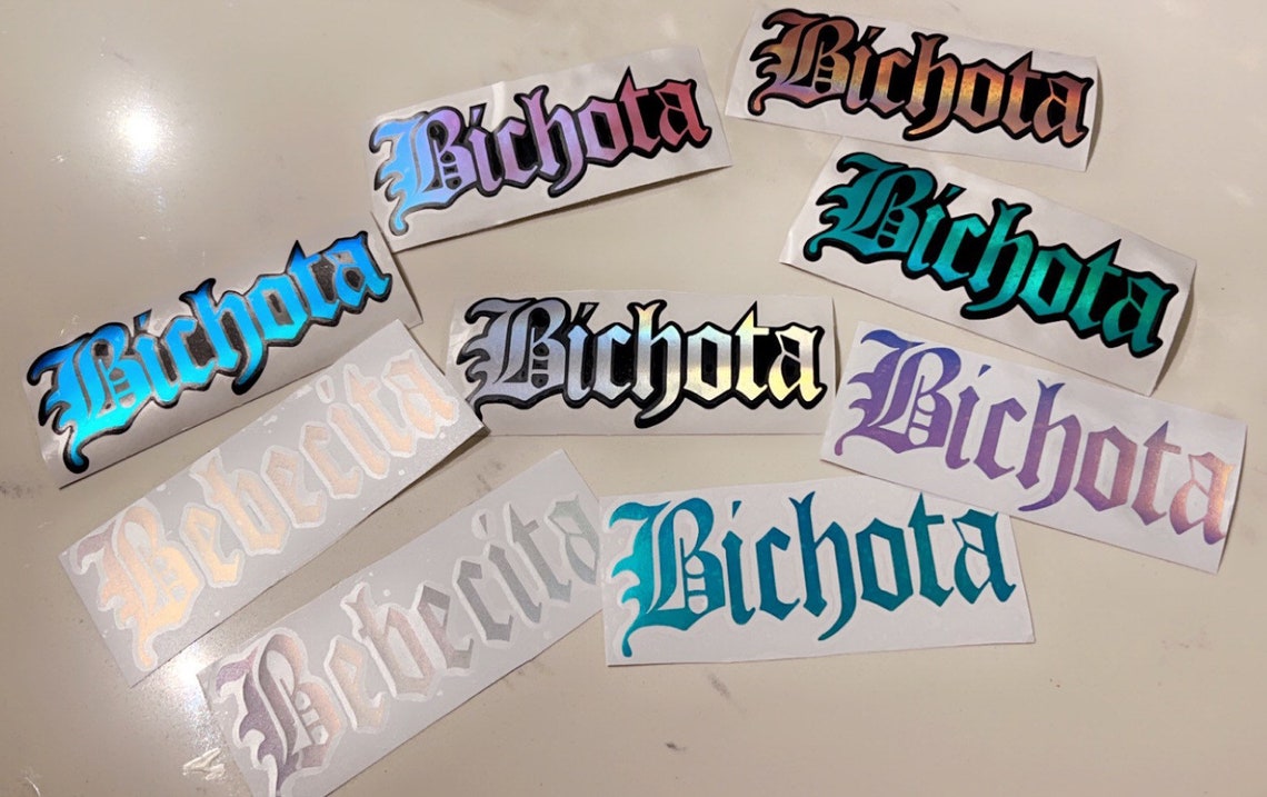 Bichota Decal Karol G Inspired Decal Bichota Car Decal - Etsy