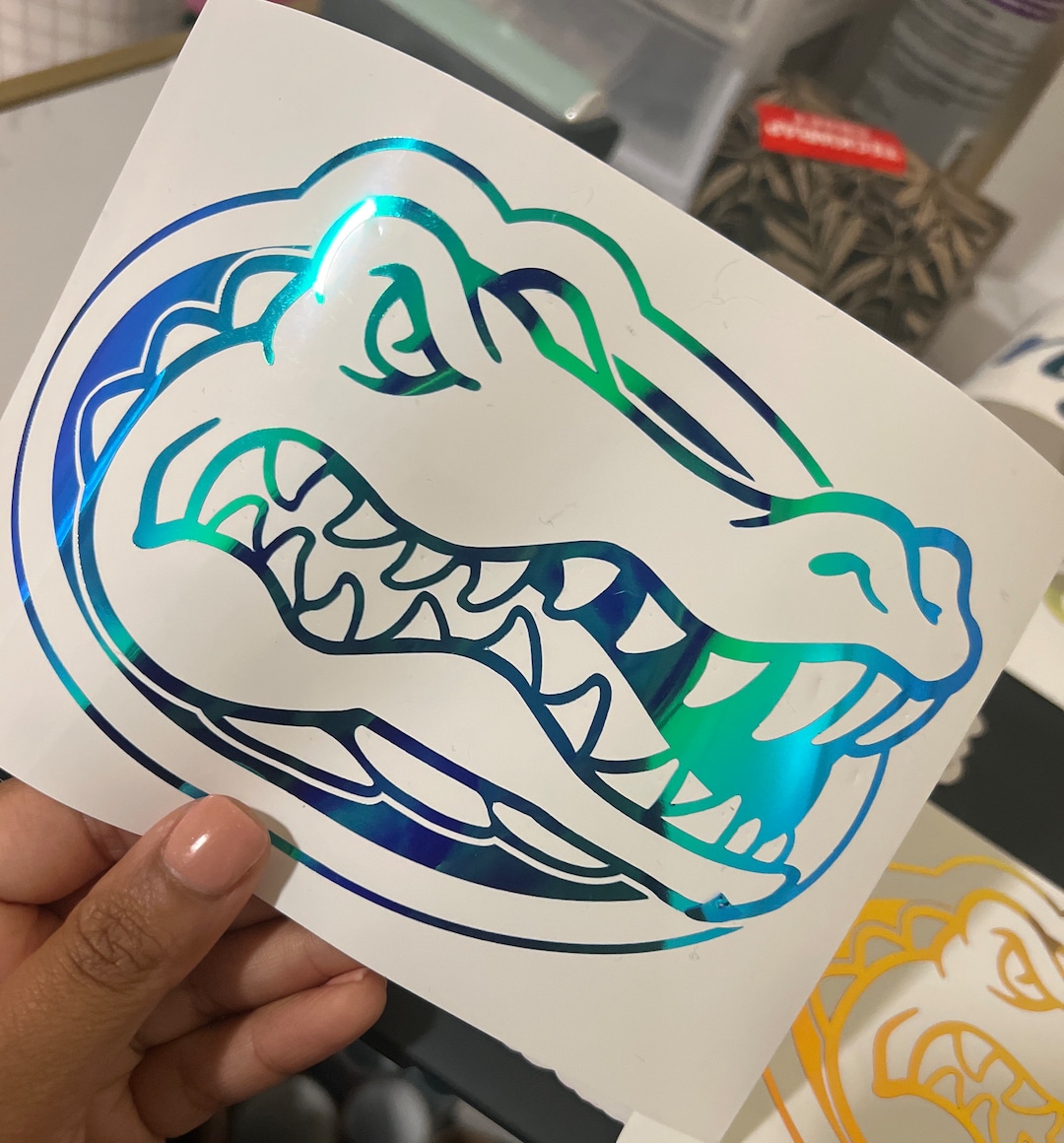 University of Florida Inspired Decal, Gator Decal, Gator Sticker, UF ...