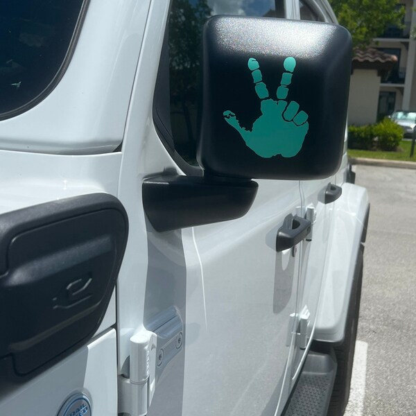 Jeep Wave Decal - Etsy