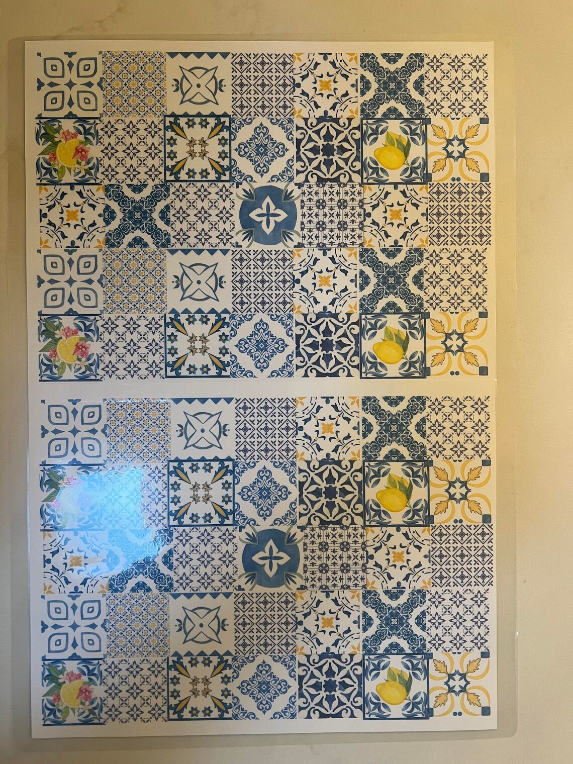 POSITANO Lemon Digital Download | AMALFI COAST | Tiles | Cake Wrap ...