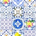 POSITANO Lemon Digital Download | AMALFI COAST | Tiles | Cake Wrap ...