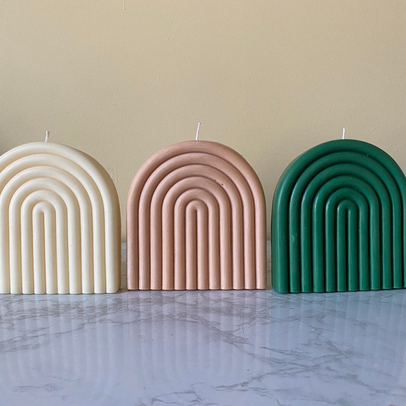 Rainbow Candles - Etsy