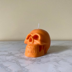 Skull Candle / Skeleton Candle / Skeleton Head / Halloween Candle ...