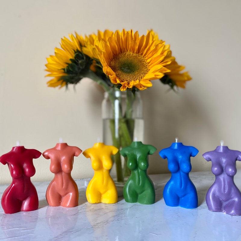 Female Body Candle - Etsy