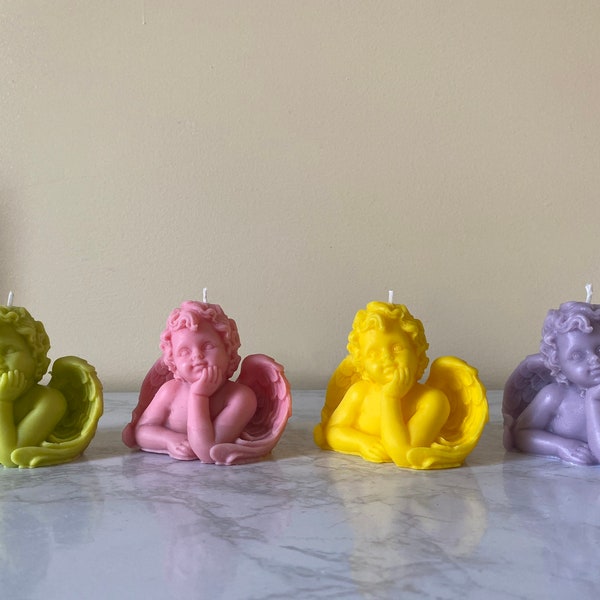 Cherub Candle - Etsy