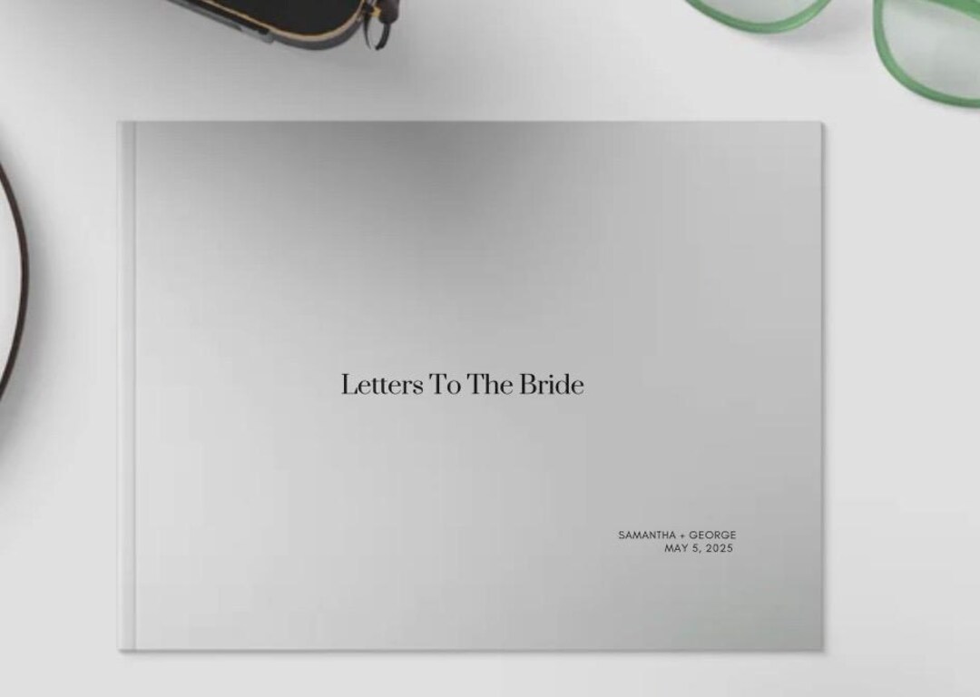 Letters to the Bride Canva Template - Etsy