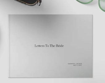 Letter to the Bride Template - Instant Digital Download - Etsy