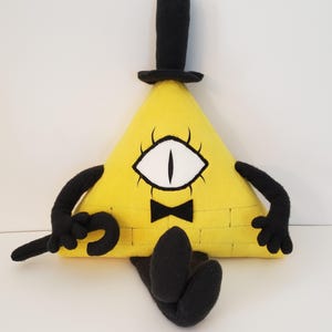 Bill Cipher Plush Gravity Falls - Etsy