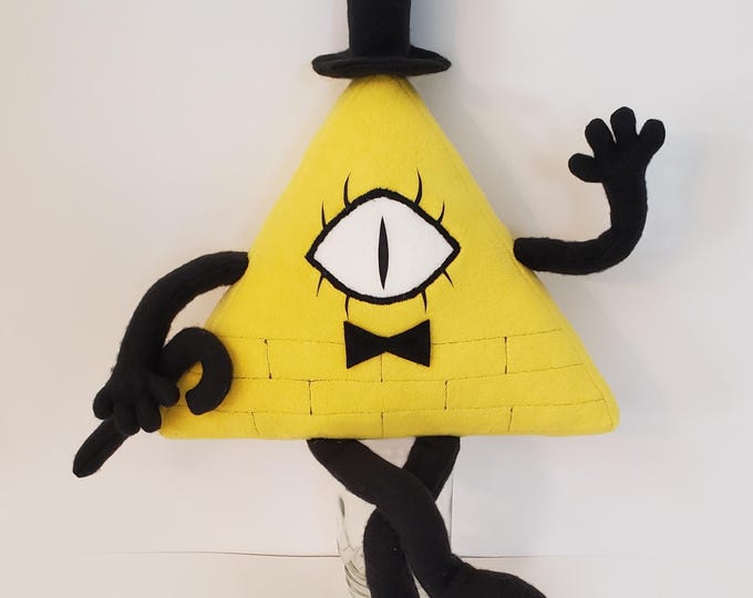 Bill Cipher Plush Gravity Falls - Etsy
