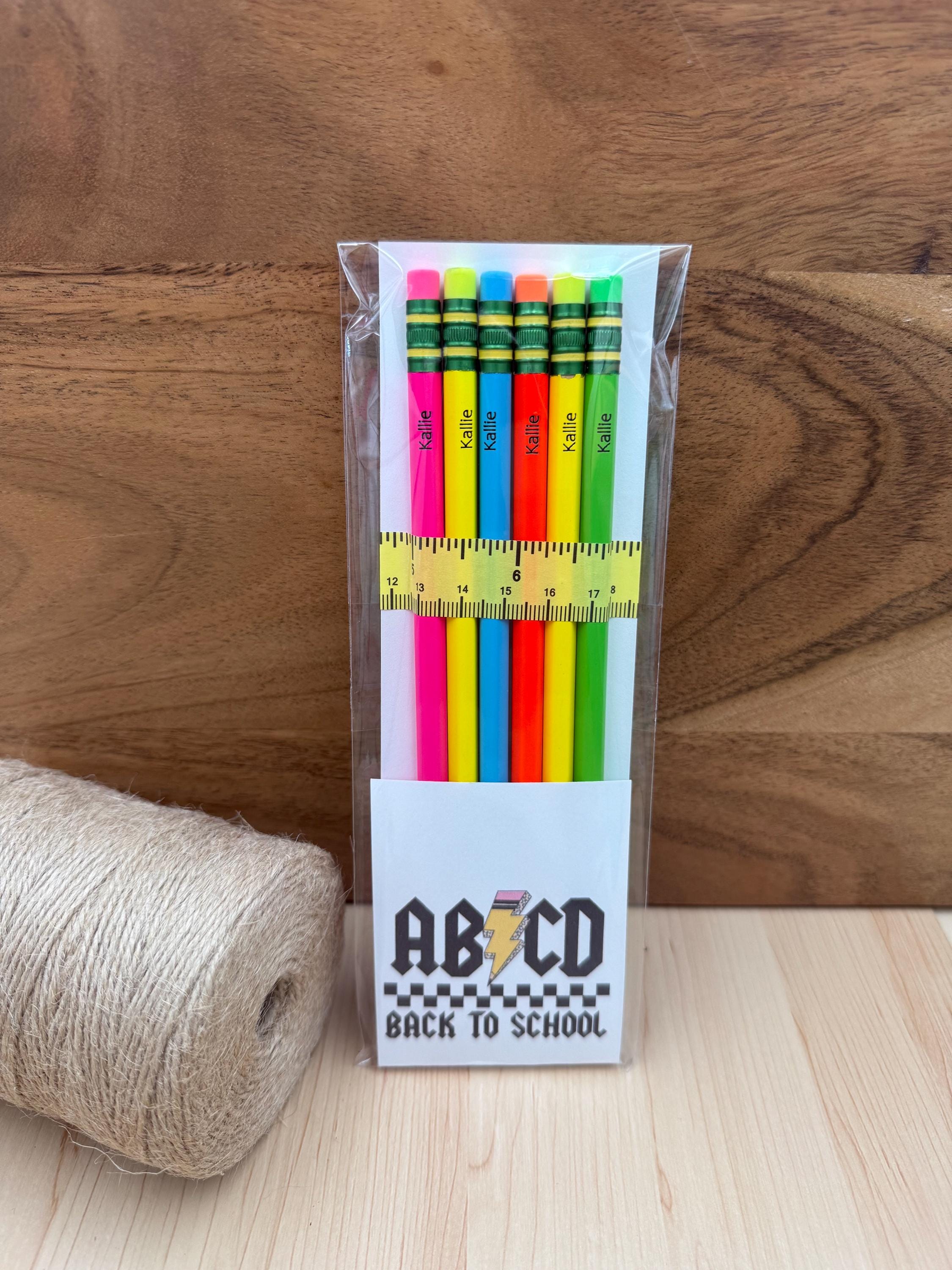 Personalized Back to School Pencils - Etsy