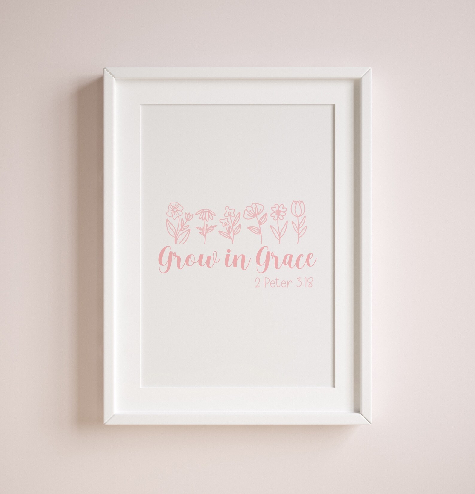 Grow in Grace SVG - Christian Svg - Scripture SVG - Cut File for Cricut ...
