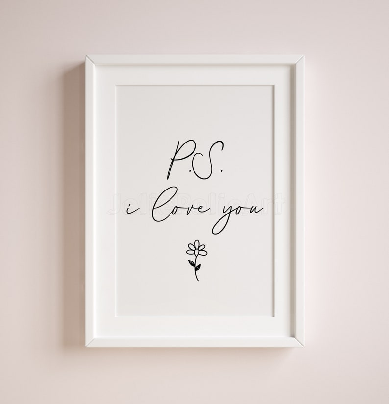 Ps I Love You SVG, Love SVG, Love PNG | Love Quote - Etsy