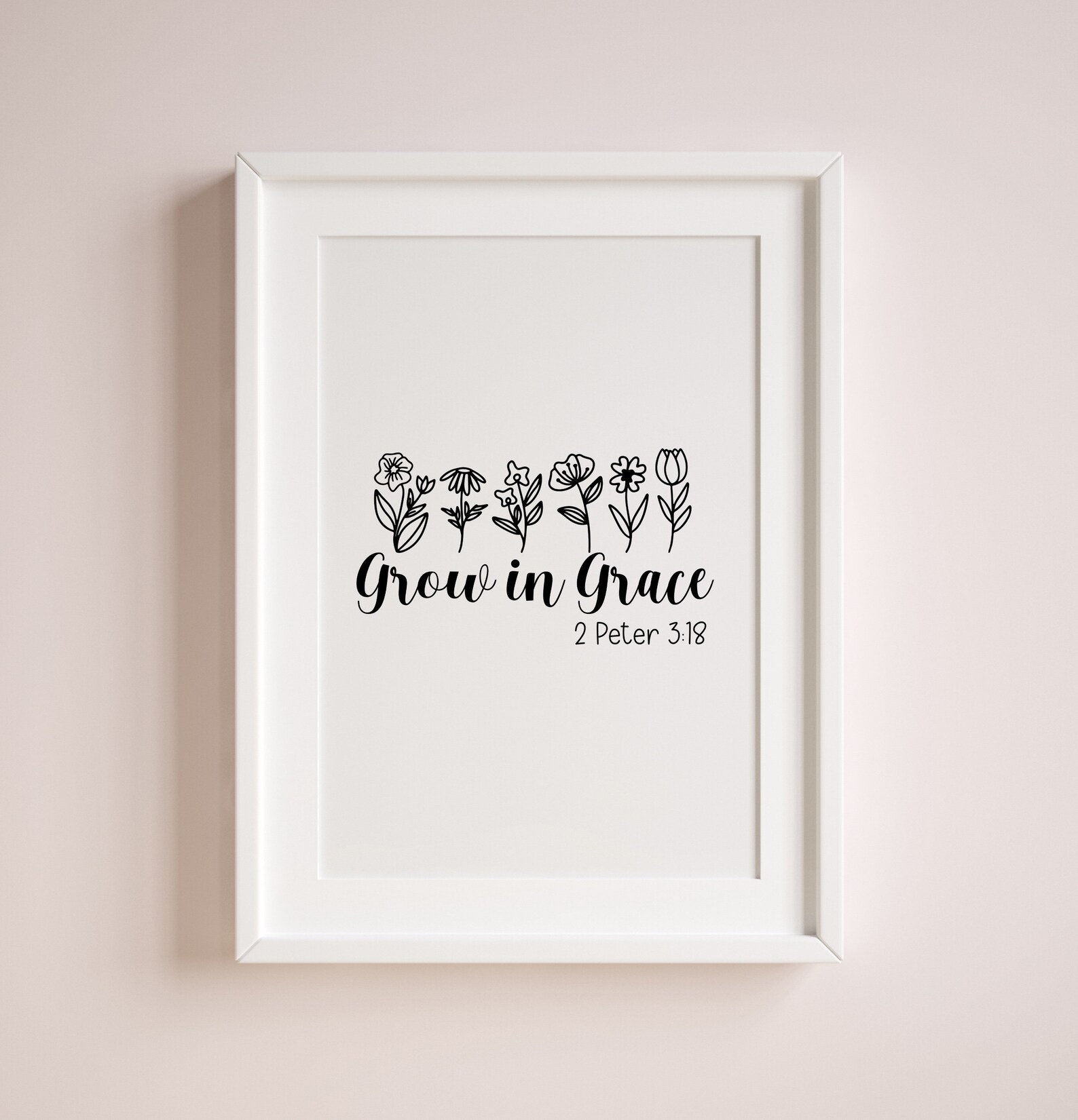 Grow in Grace 2 Peter 3:18 SVG | Christian Svg | Faith Svg | Jesus Svg ...
