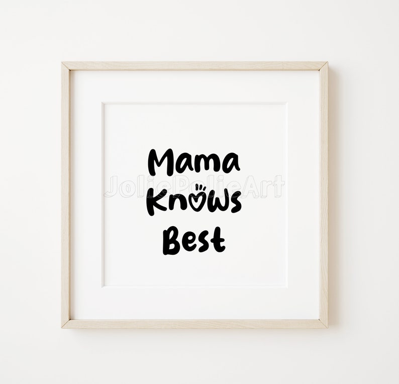 Mama Knows Best SVG PNG Mothers Day SVG Happy Mothers Day - Etsy