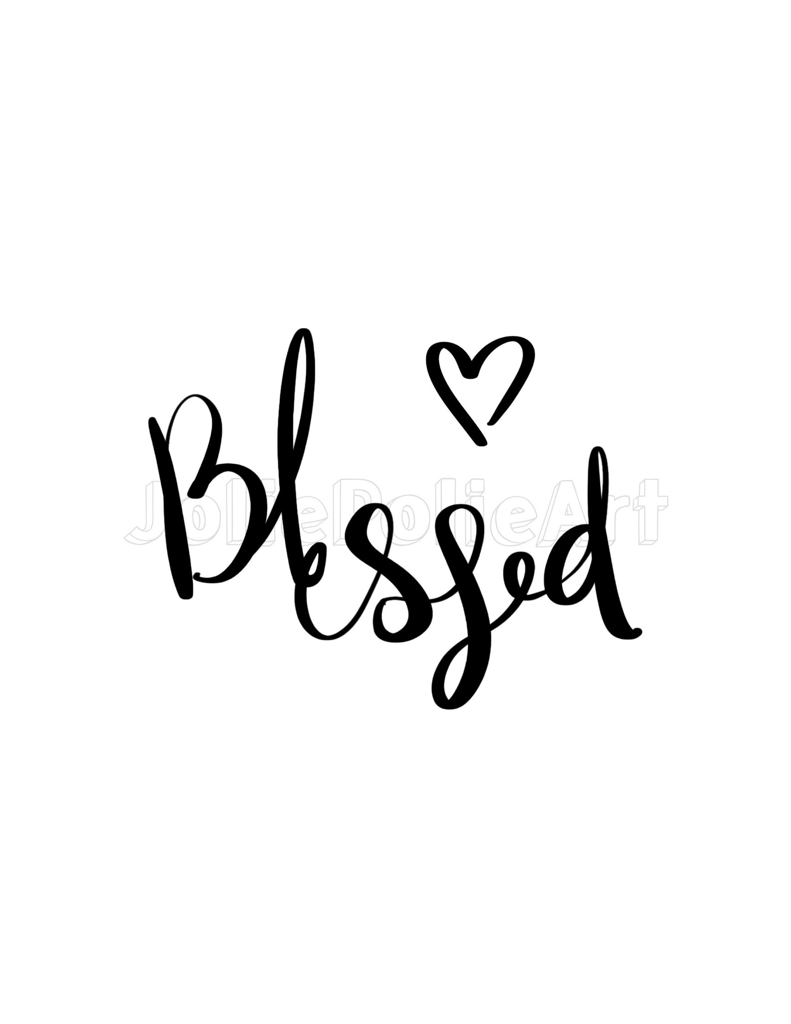 Blessed SVG Christian SVG Blessed Sign Blessed Script SVG Faith Svg ...