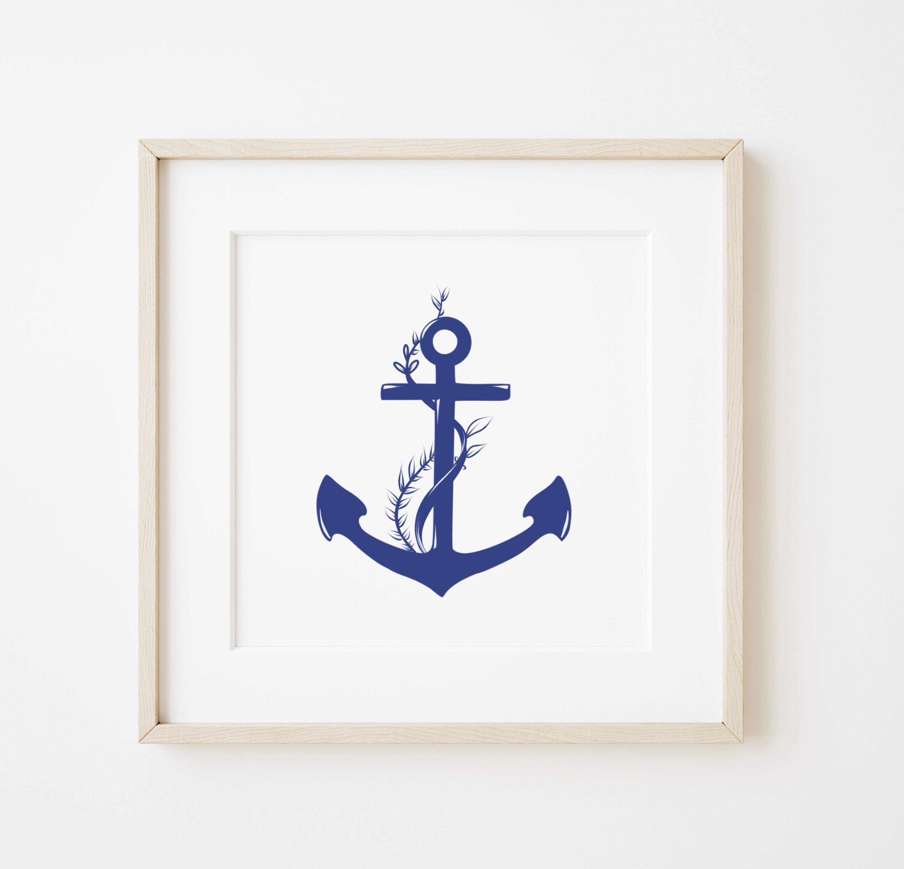 Nautical Anchor SVG Design - Perfect for DIY Projects | Cricut Cut File ...