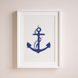 Nautical Anchor SVG Design - Perfect for DIY Projects | Cricut Cut File ...