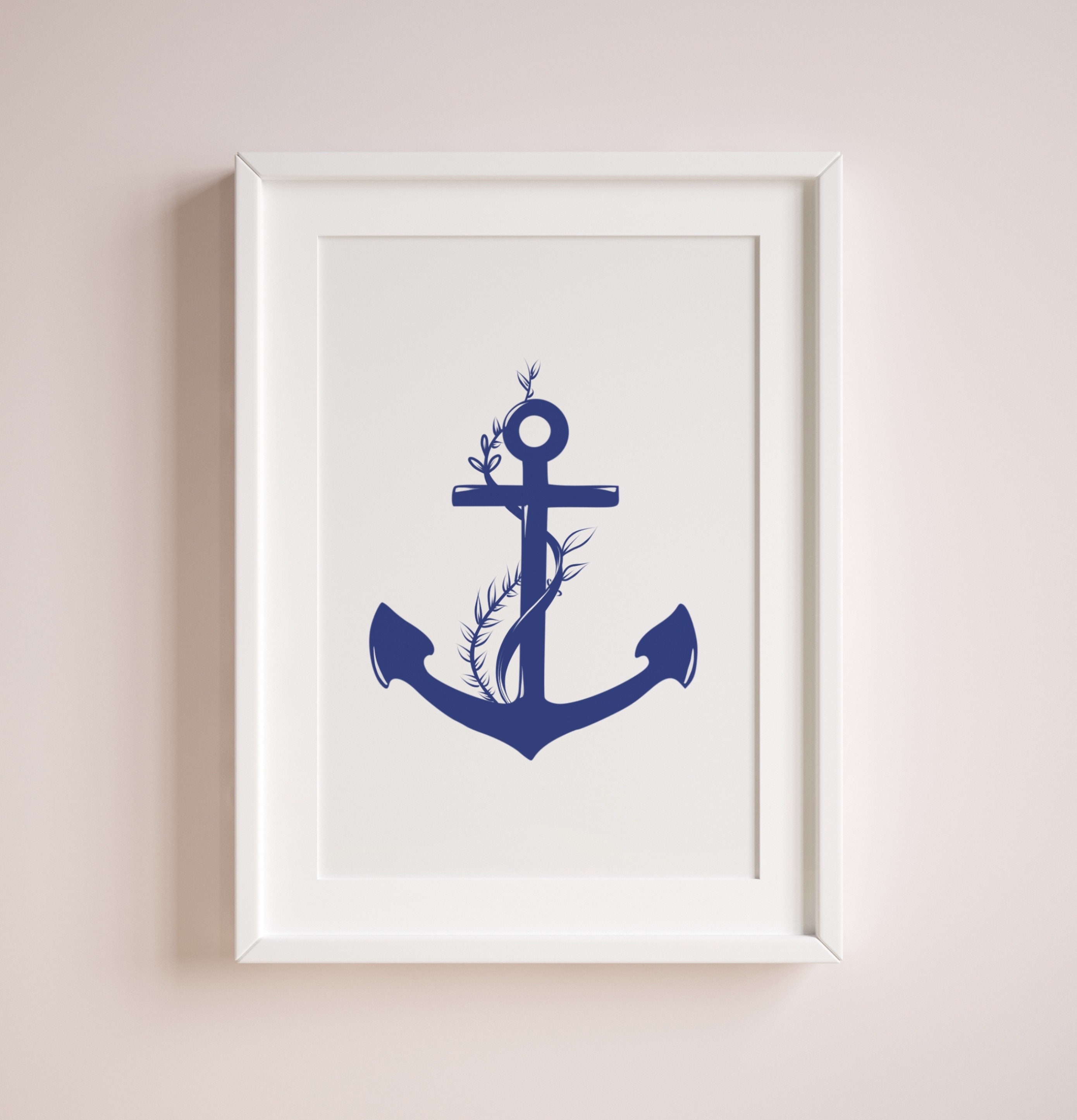 Nautical Anchor SVG Design Perfect for DIY Projects Cricut Cut File ...