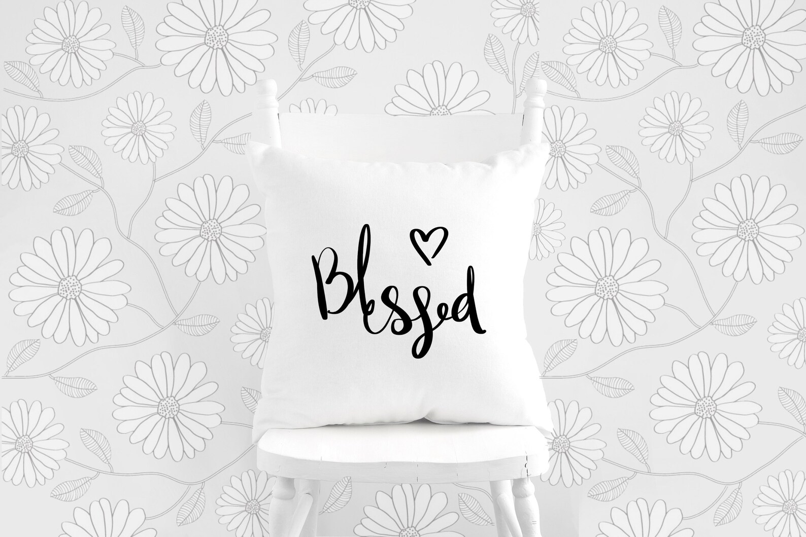 Blessed Script SVG | Christian, Motivational Quote (digital Download ...
