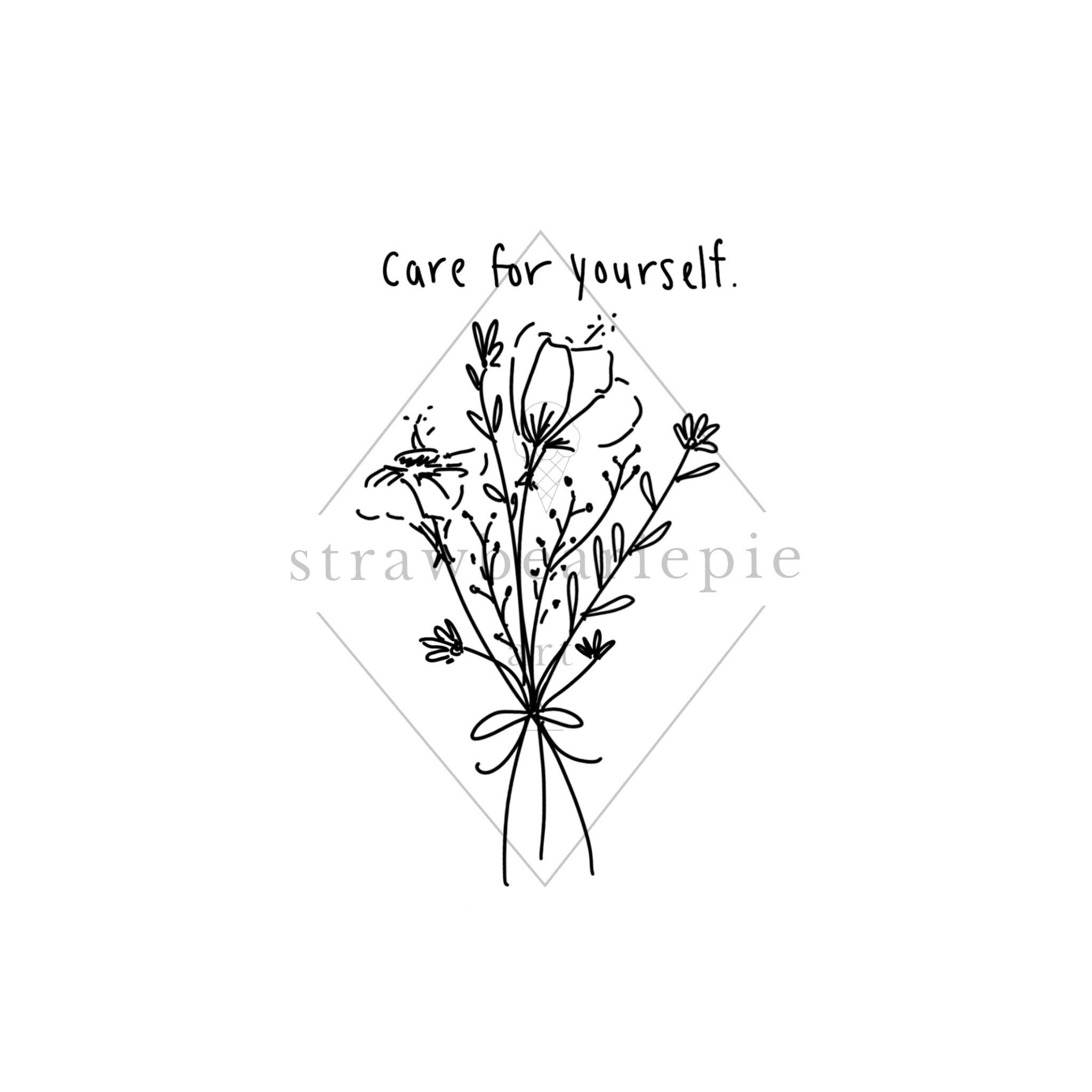 Take Care of Yourself SVG Mental Health Svg Inspirational Svg ...