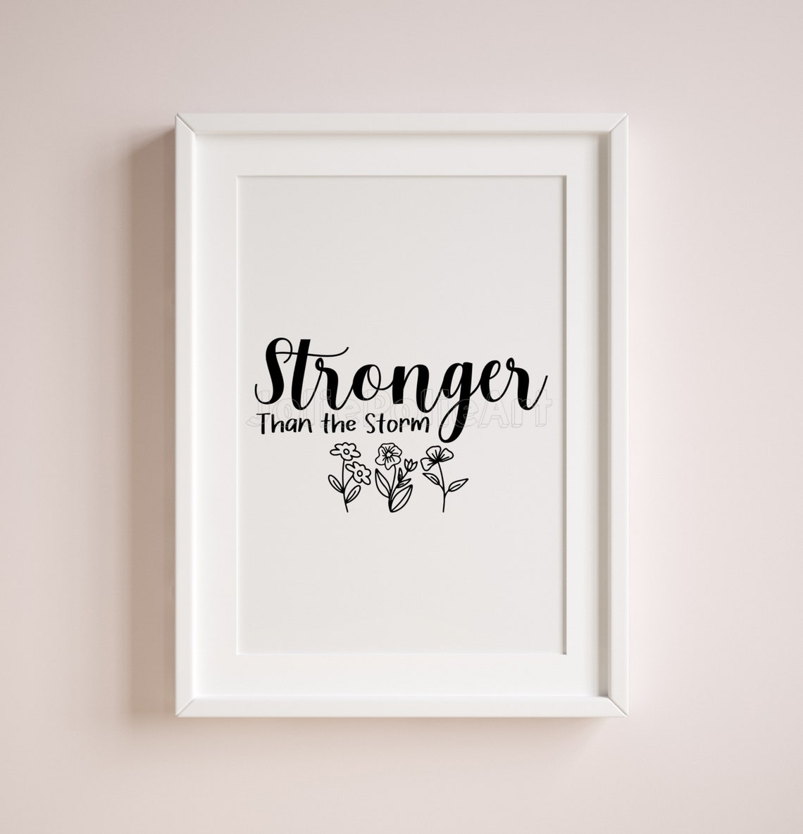 Quotes About Life Stronger Than the Storm SVG Quotes About - Etsy