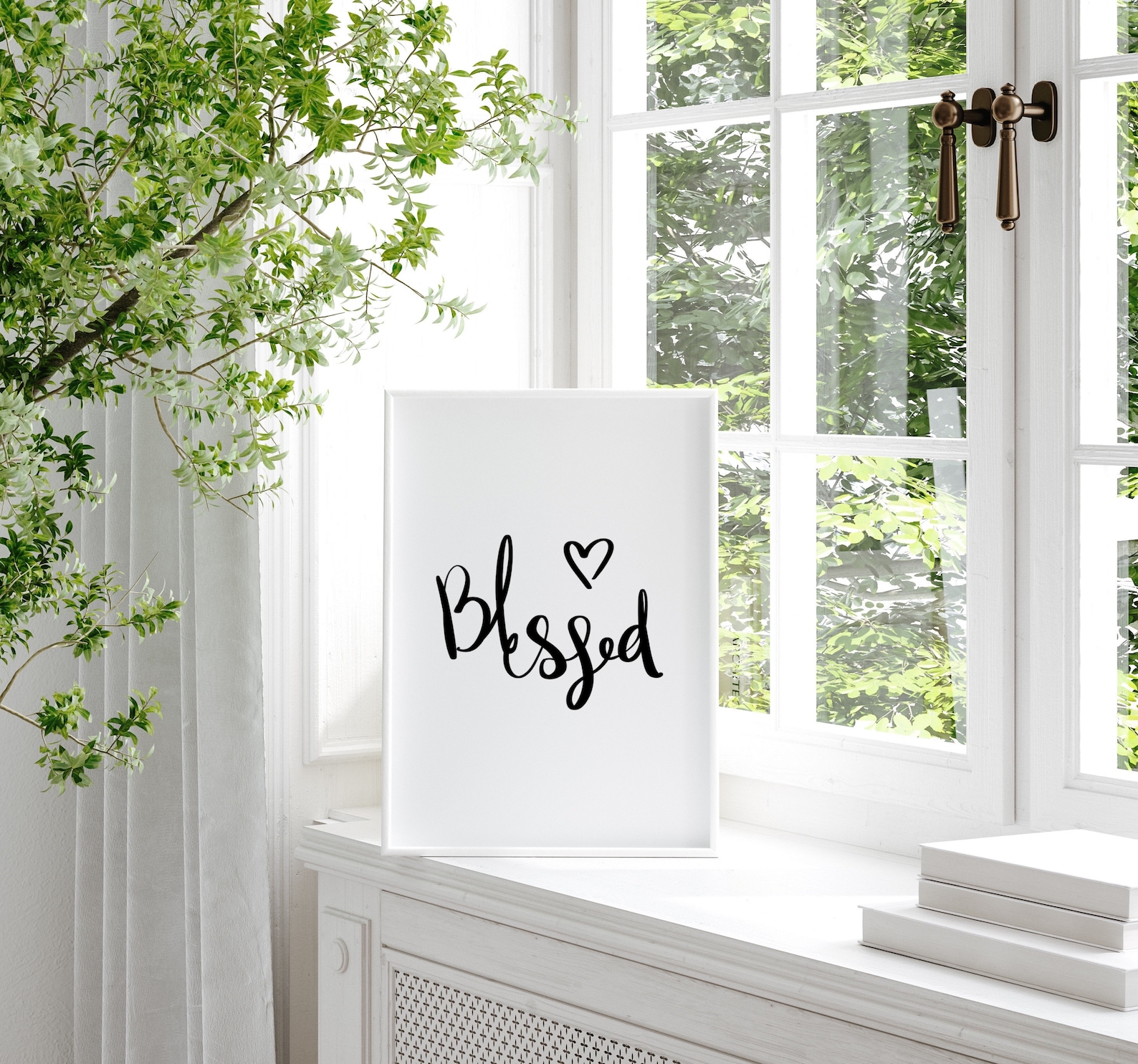 Blessed SVG Christian SVG Blessed Sign Blessed Script SVG Faith Svg ...