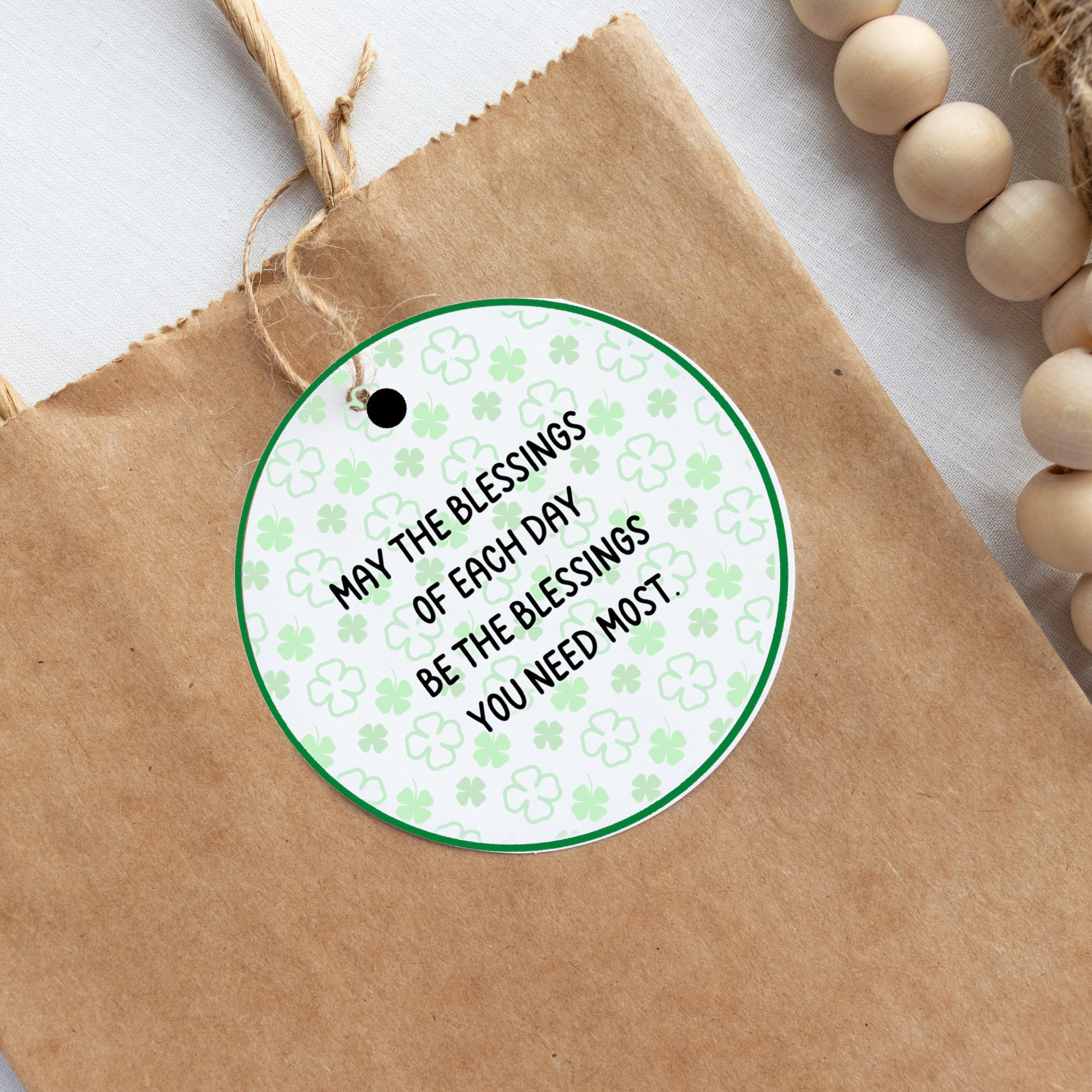 Irish Blessing Printable Irish Blessing Tags Irish Blessing Gift Tags ...