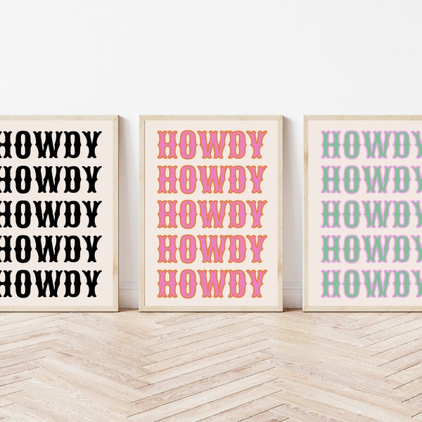 Howdy Sign - Etsy