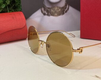 Round Cartier Glasses - Etsy