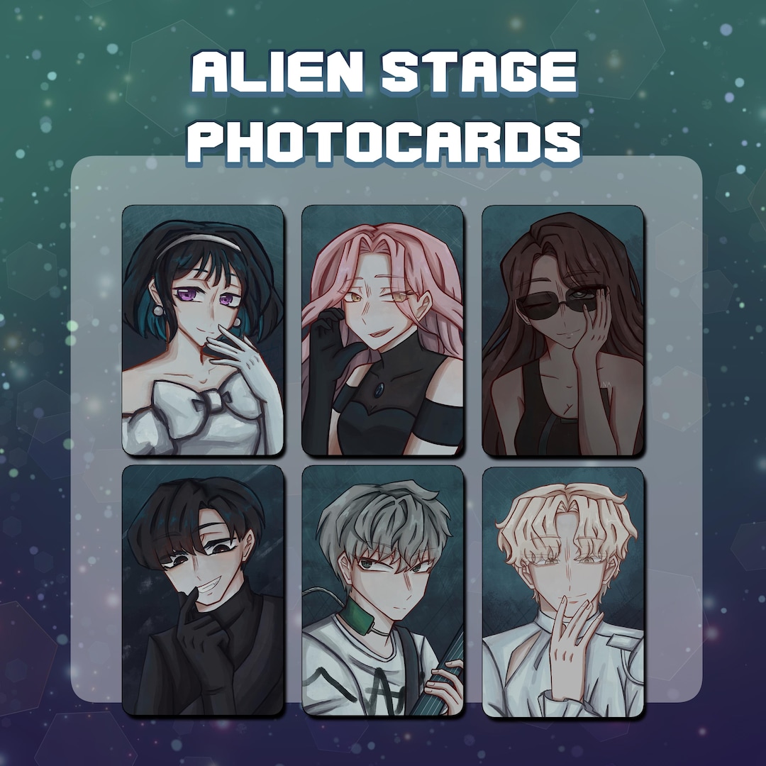 Alien Stage Photocards - Etsy