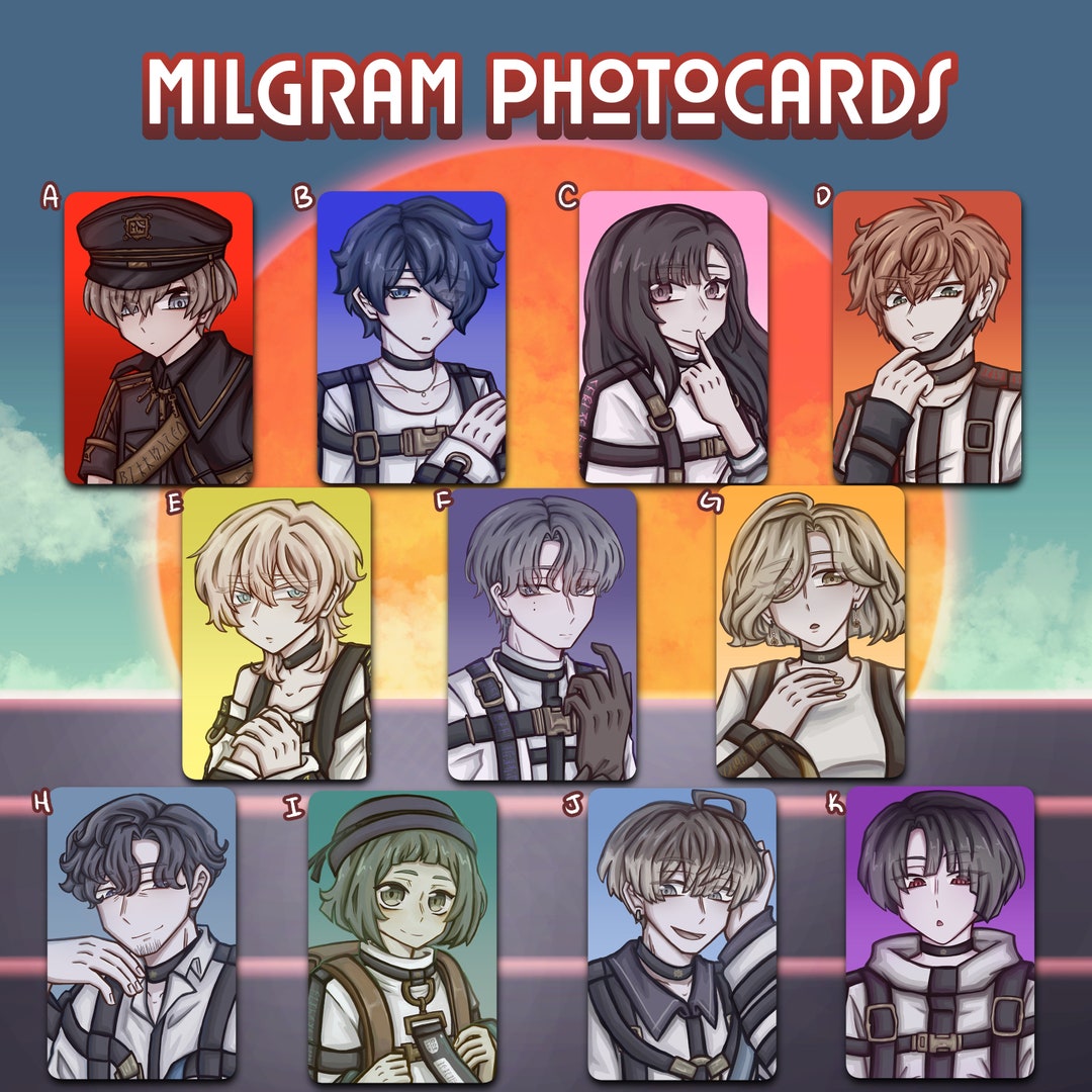 Milgram Photocards - Etsy