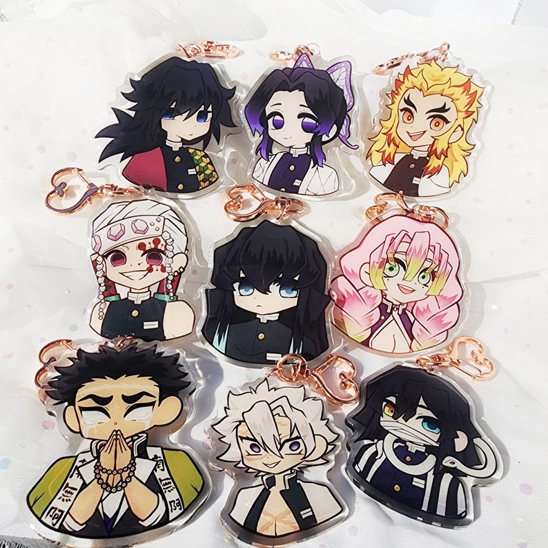 Demon Killer Charms - Etsy