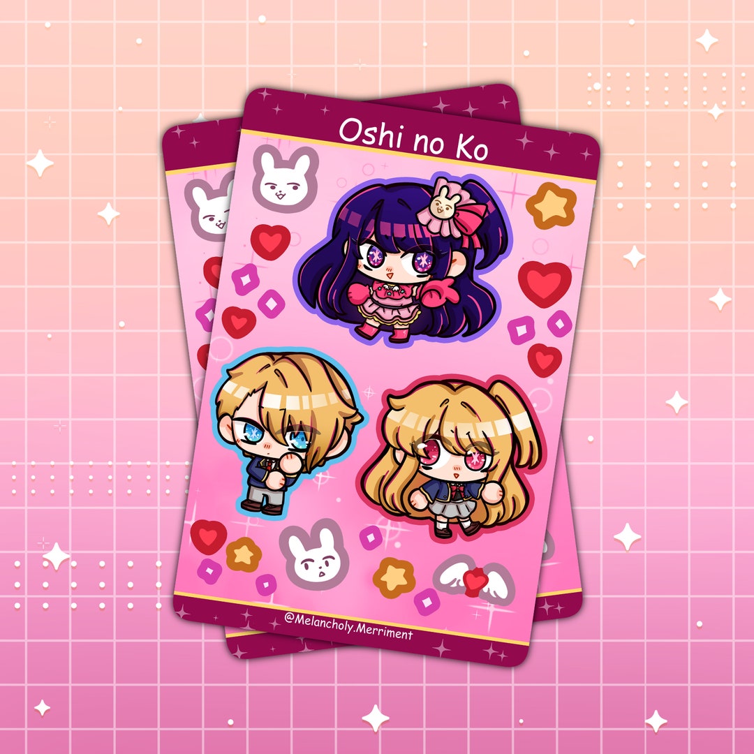 Oshi No Ko Sticker Sheet - Etsy