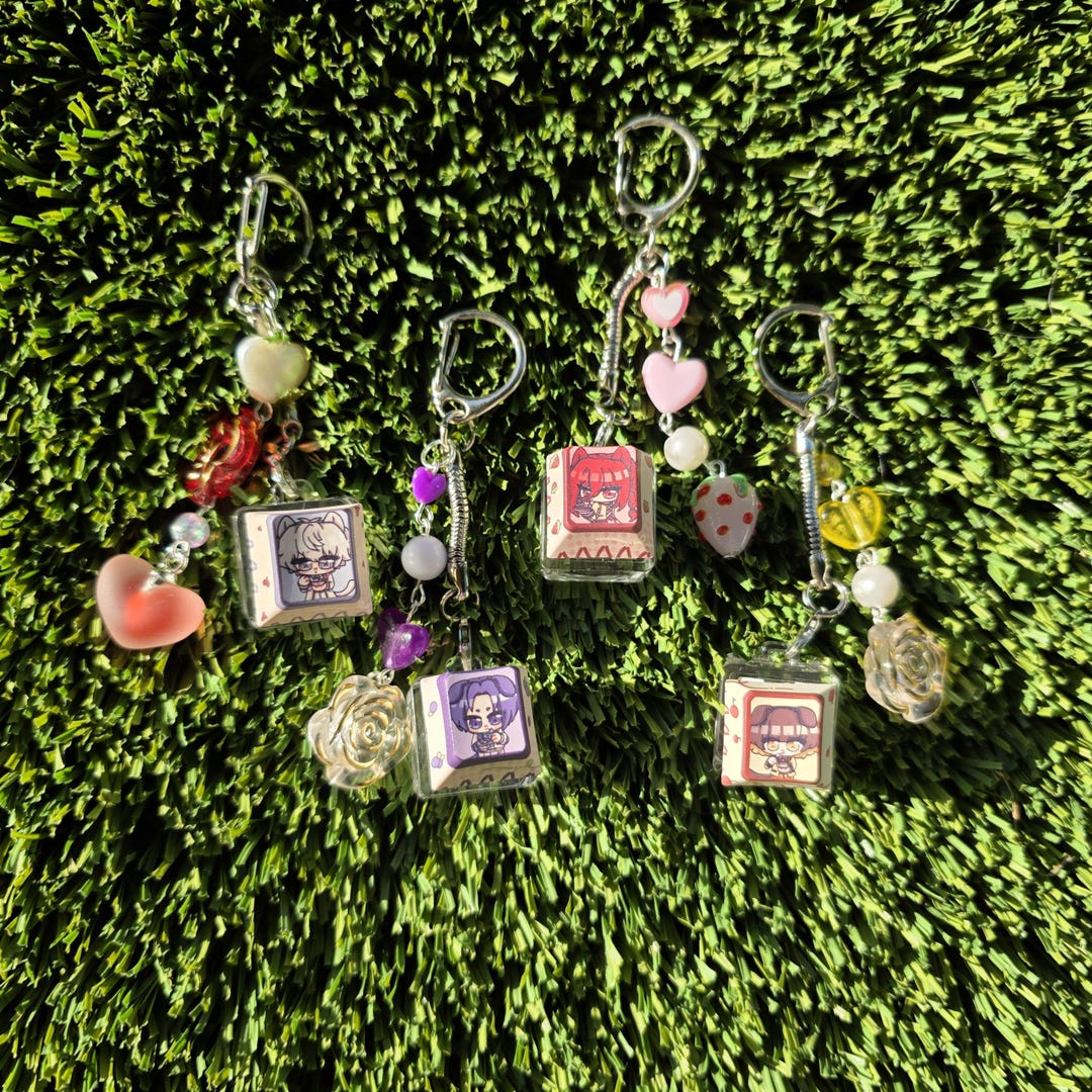 Blue Lock Keycap Keychains Pt2 - Etsy