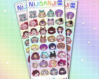 2 Luxiem Sticker Set - Etsy