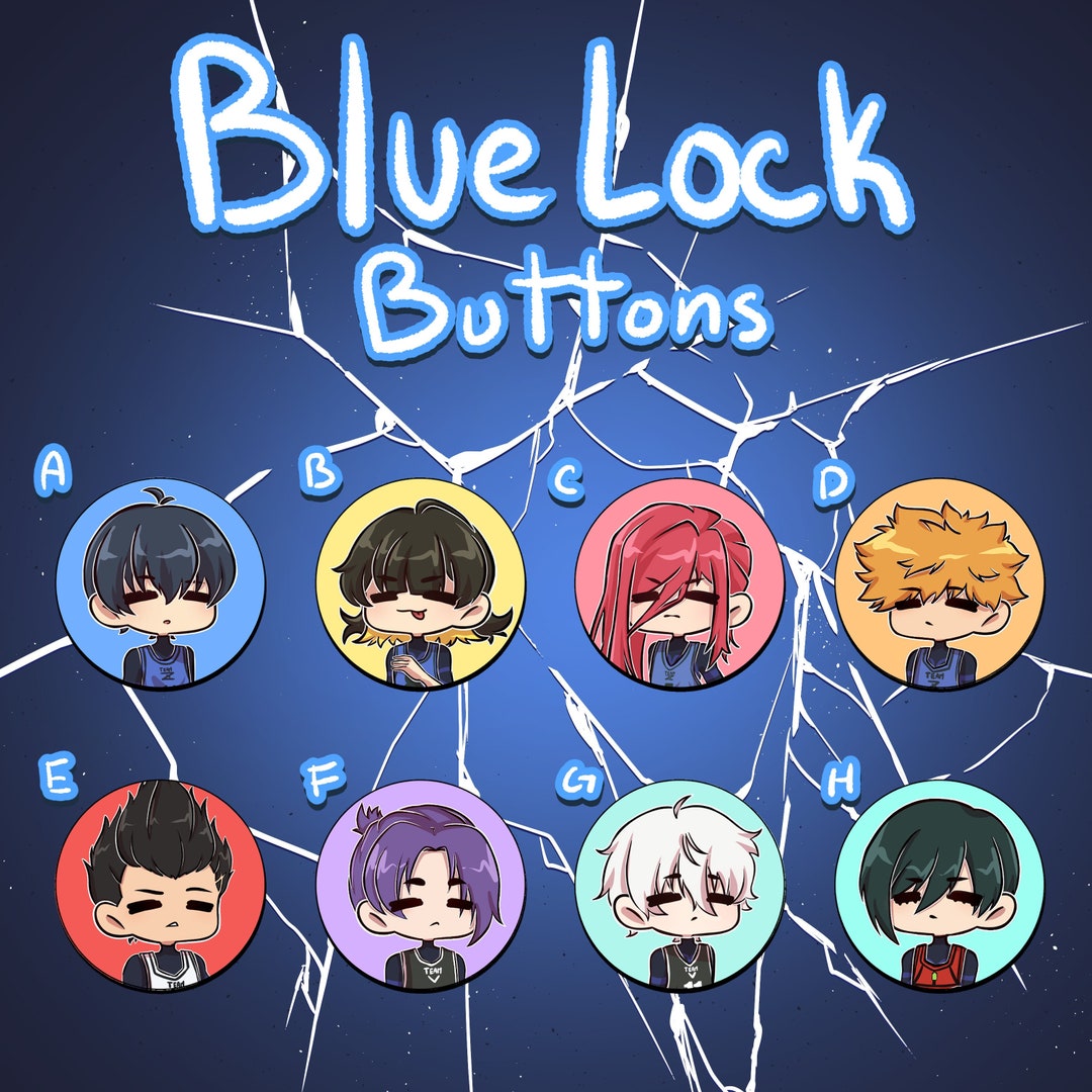 Blu Lock Buttons - Etsy